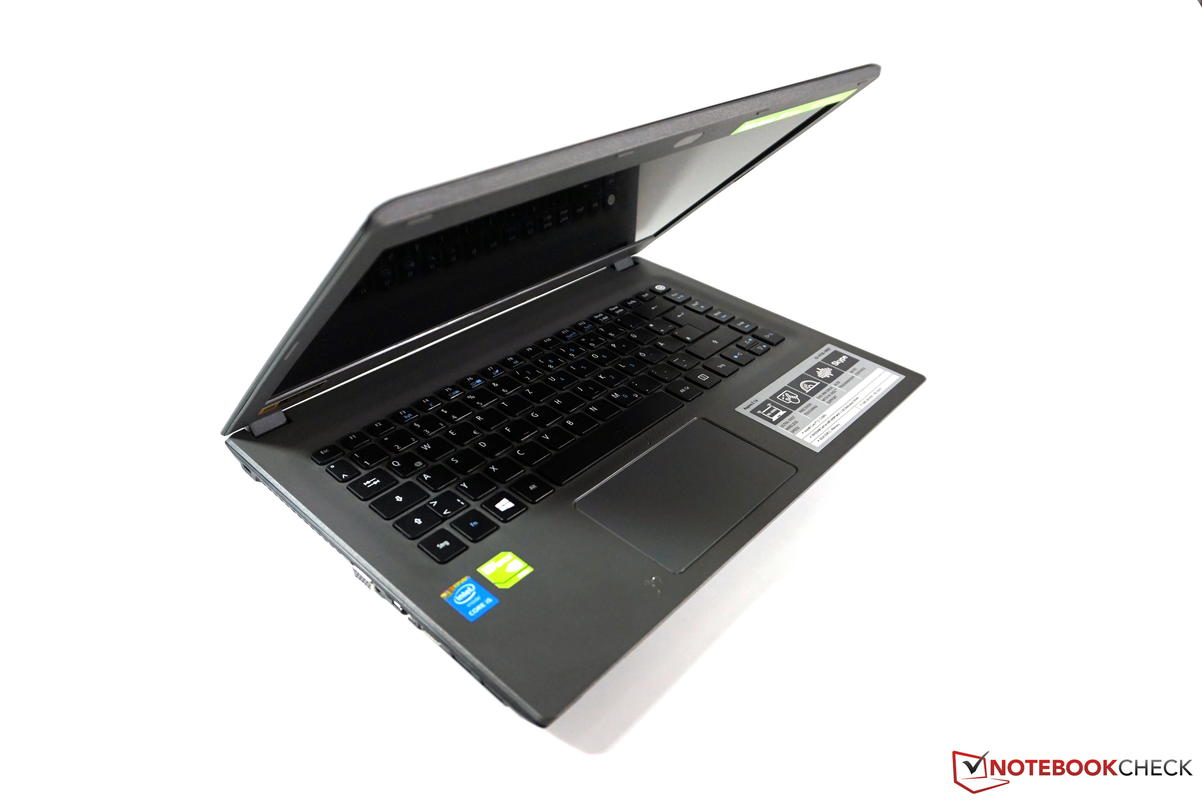 Breve análisis del Acer Aspire E5-473G - Notebookcheck.org Analisis