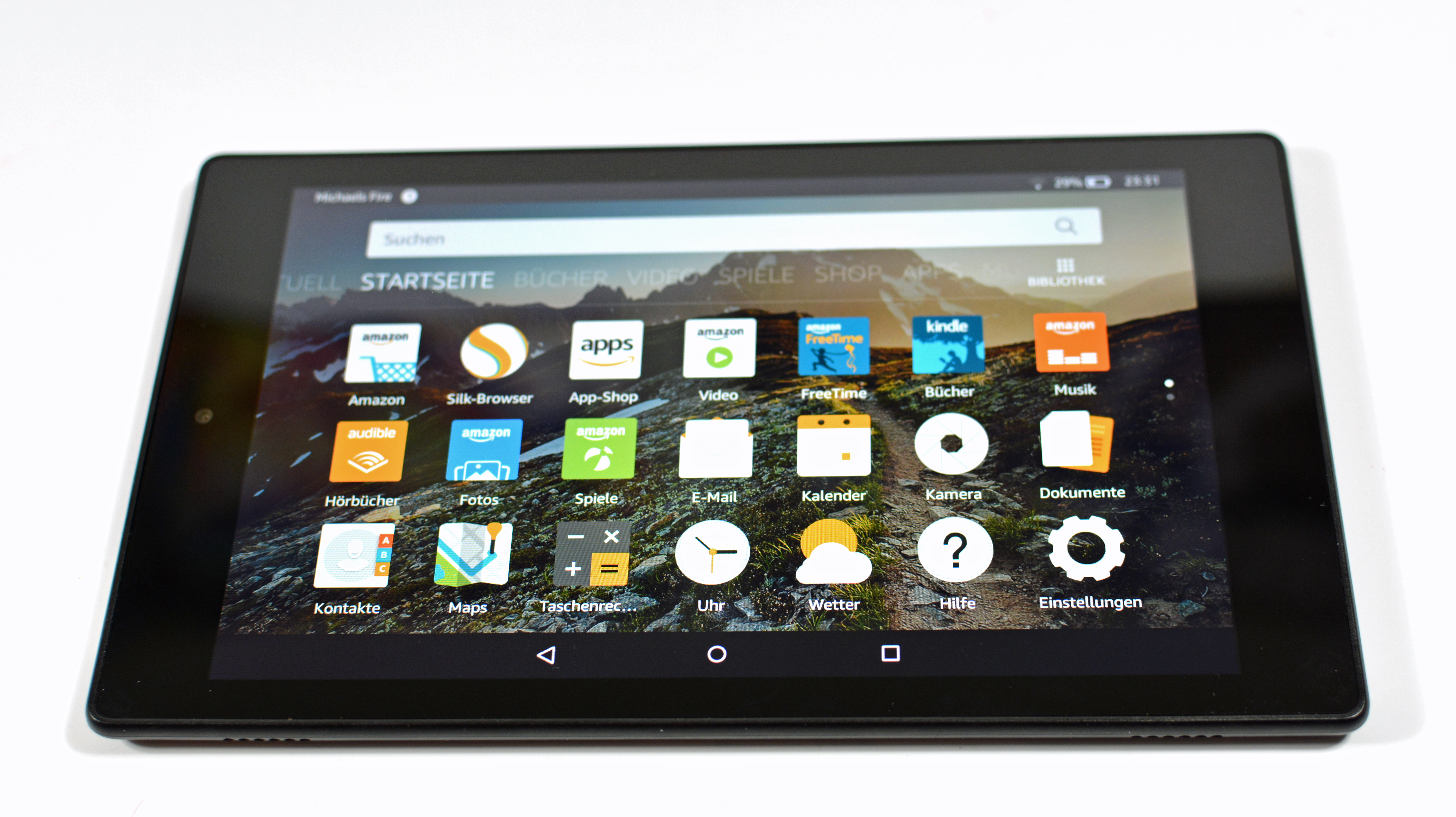 Breve análisis del Tablet Amazon Fire HD 8 (2015) - Notebookcheck.org
