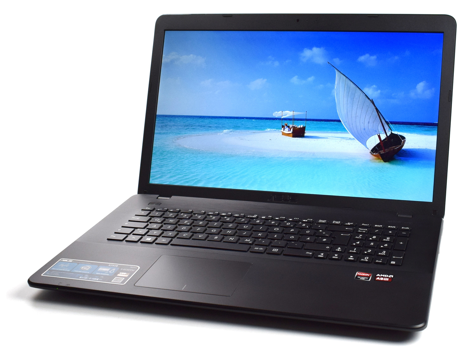 Breve análisis del portátil Asus VivoBook X751BP (AMD A9-9420, HD+ ...