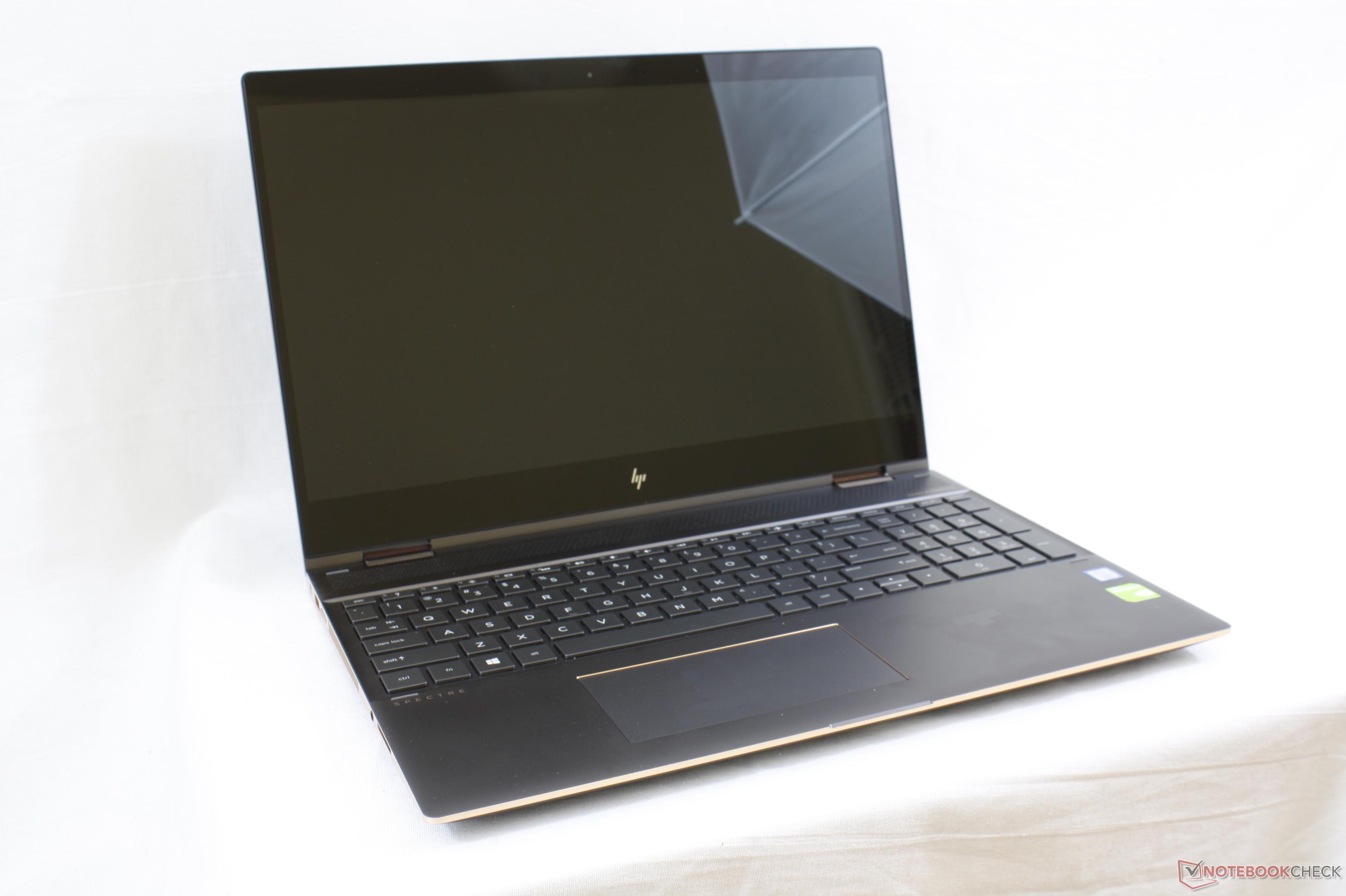 Review del Convertible HP Spectre x360 15 2018 (i7-8550U, GeForce MX150 ...