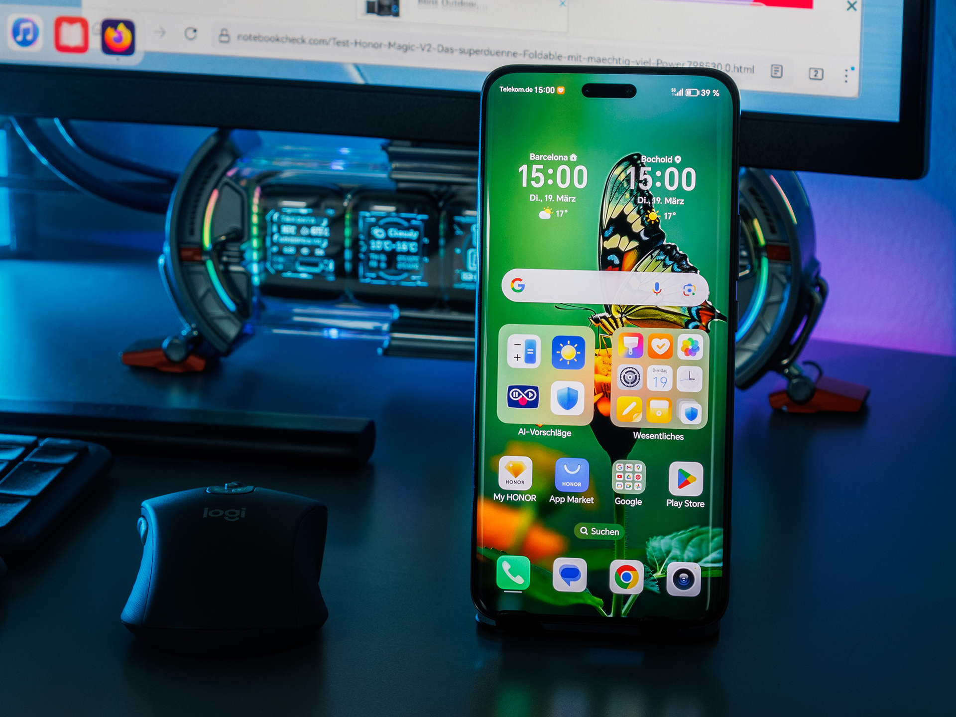 Honor Magic6 Pro review - El smartphone con una duración de batería mágica - Notebookcheck.org ...