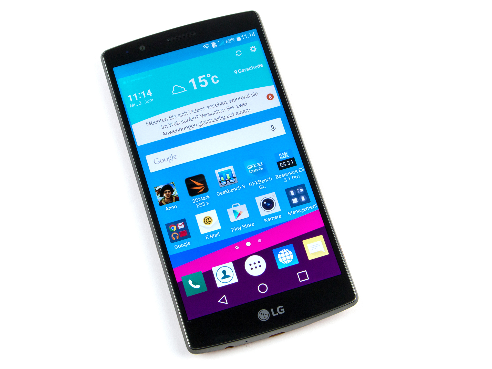 Análisis completo del Smartphone LG G4 - Notebookcheck.org Analisis
