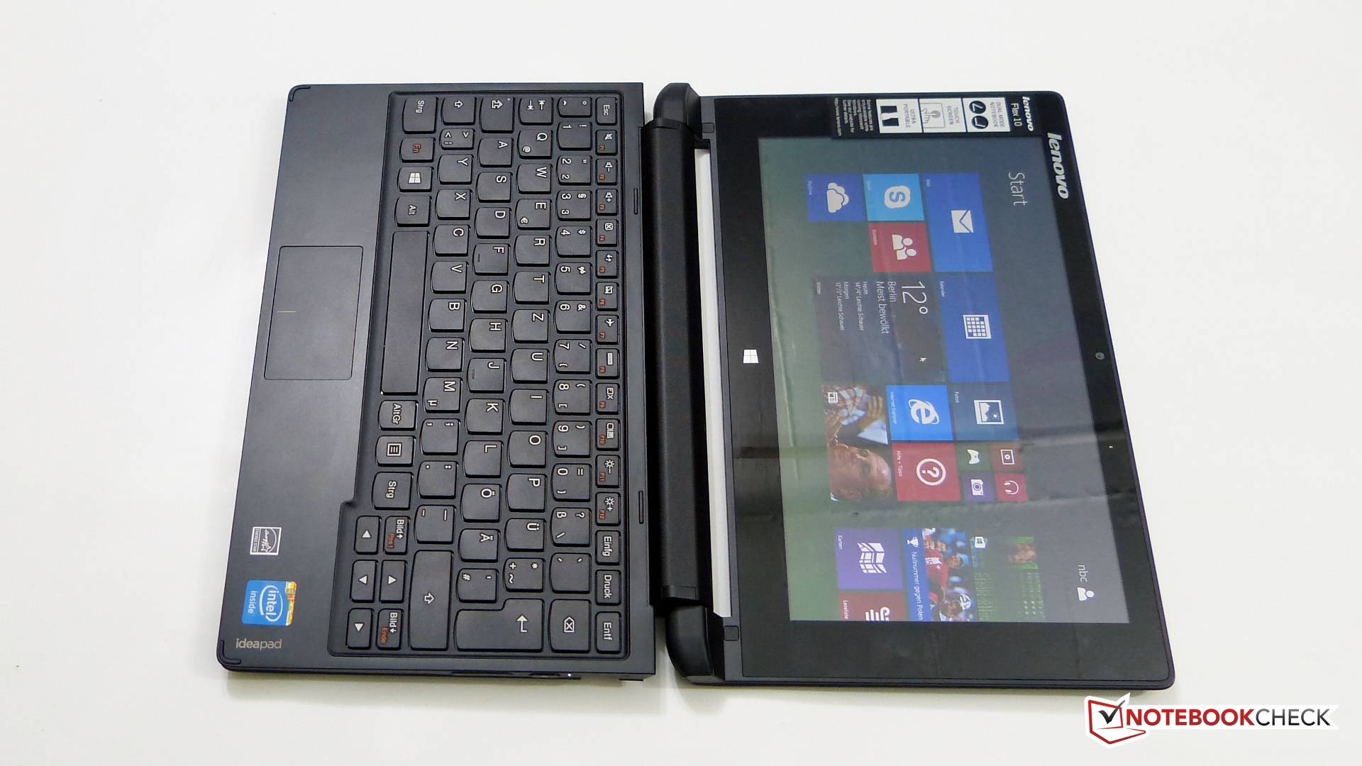 Breve análisis del Lenovo IdeaPad Flex 10 - Notebookcheck.org Analisis