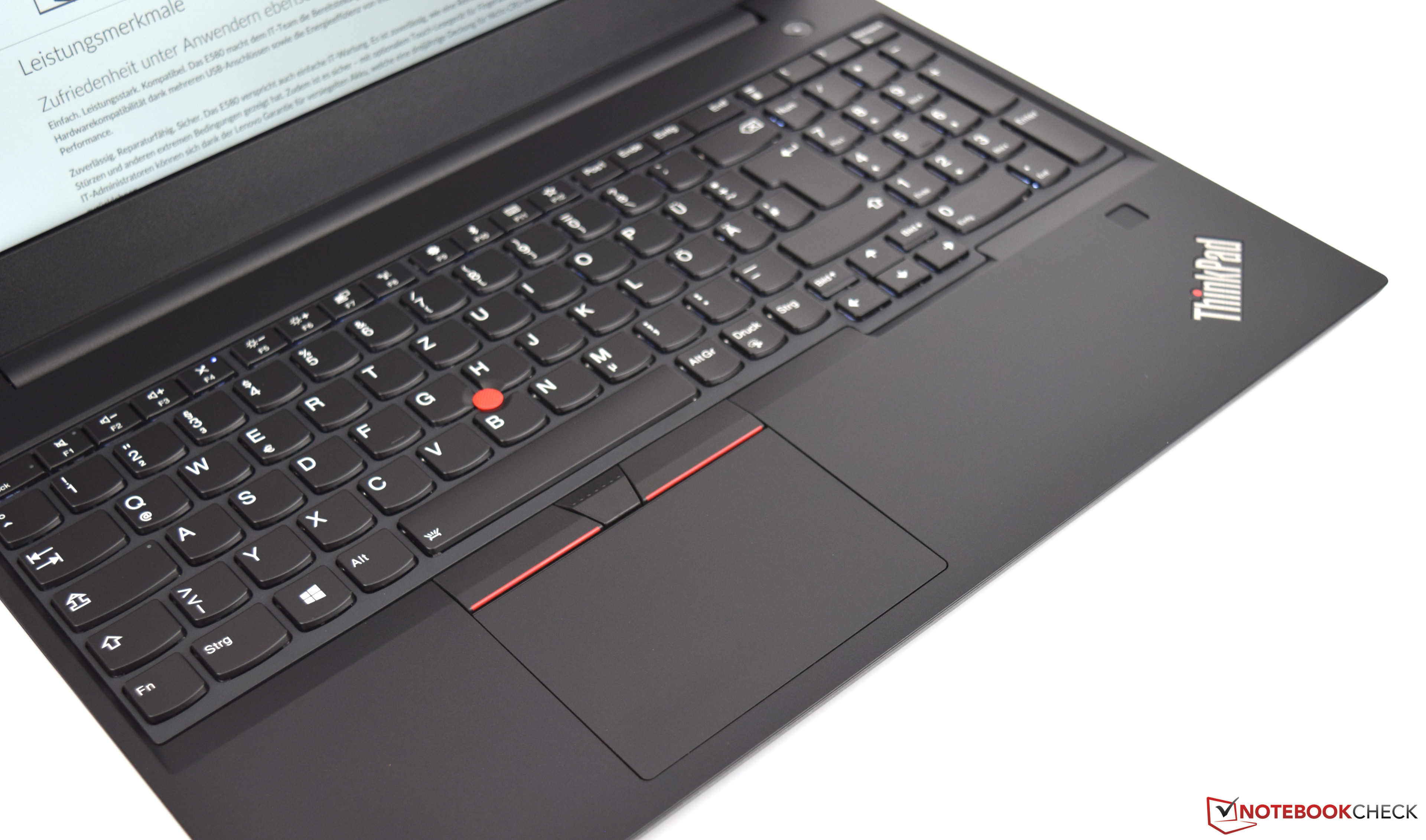 Análisis del Lenovo ThinkPad E580 (i5-8250U, UHD 620, SSD ...