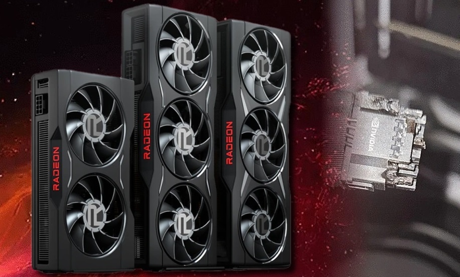 AMD evita que las tarjetas gráficas RDNA 3 se fundan GeForce Conectores de alimentación RTX 4090 ...