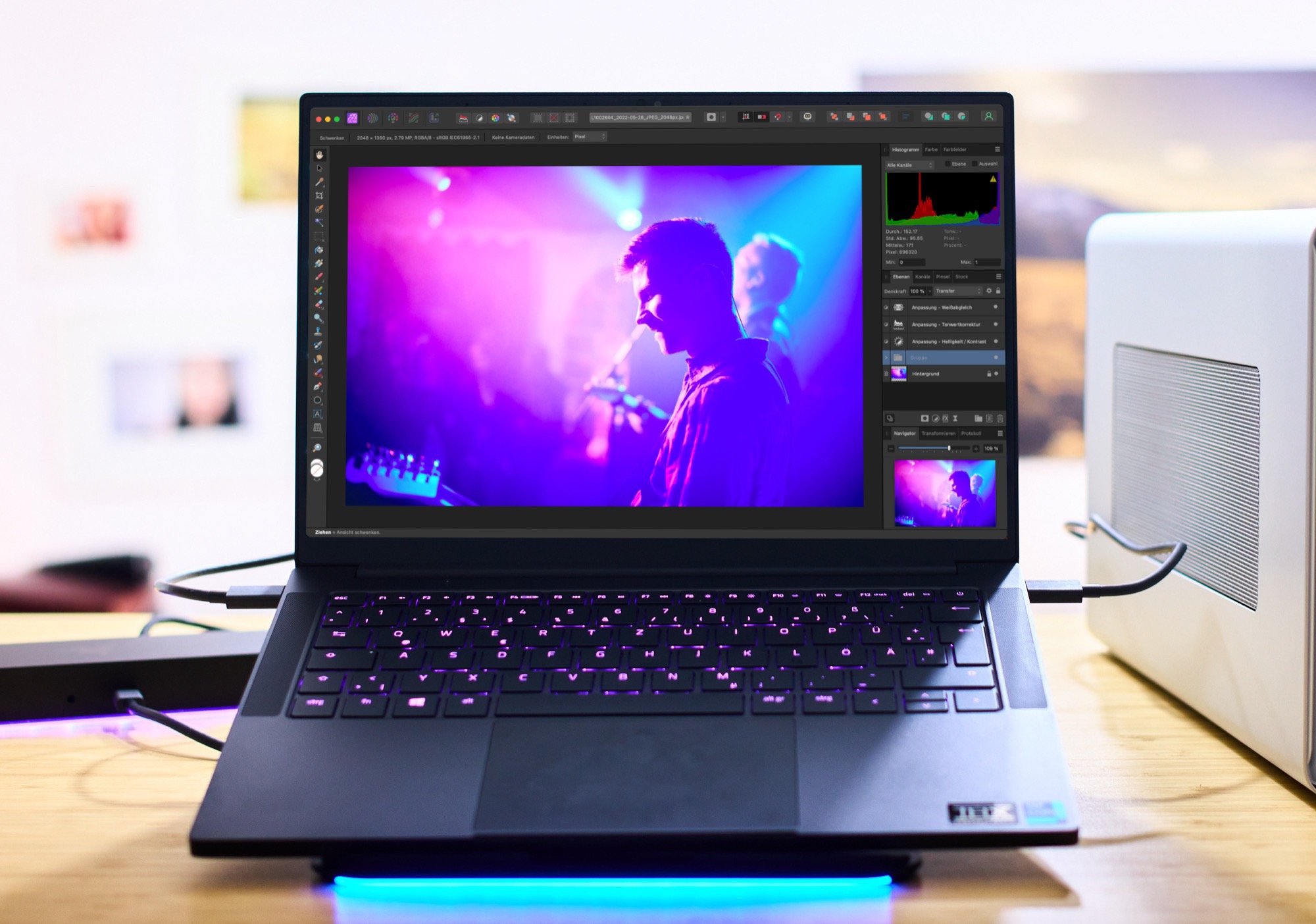 Comparativa de Affinity Photo 2: Apple M1 se enfrenta a Intel Core, AMD ...