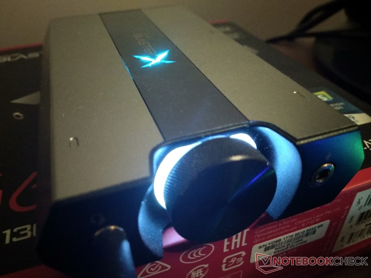 Con las manos en Creative Sound BlasterX G6: Cuando la maravilla viene ...