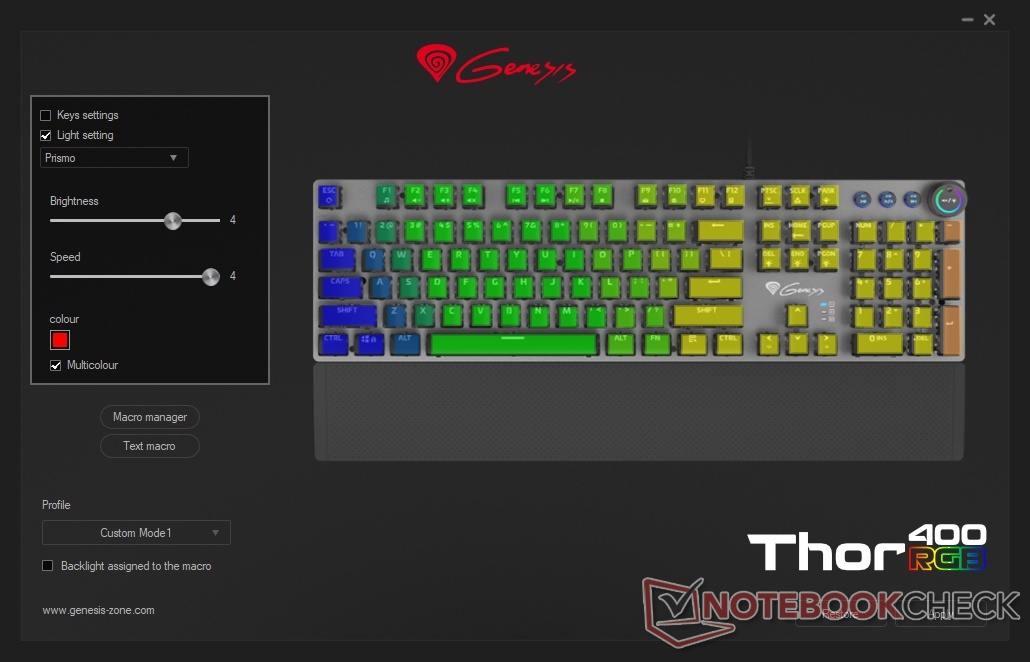 Genesis Thor 400 RGB mechanical keyboard hands-on: Everything you'd ...