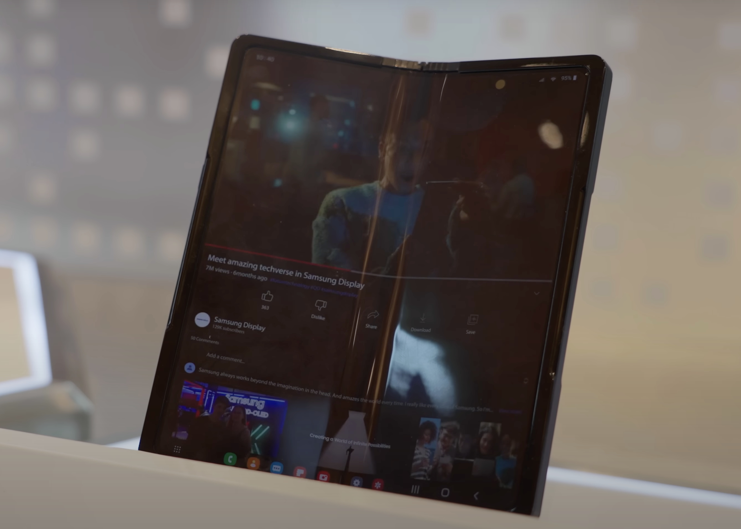 CES 2023 Samsung Display prototipo puede mostrar lo que está por venir ...