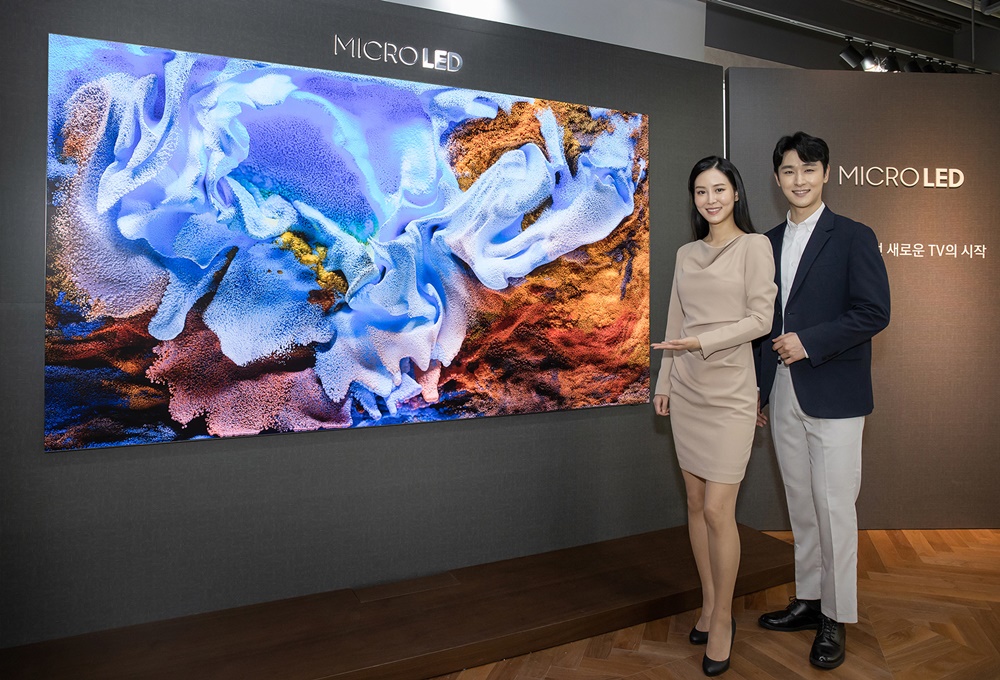 Samsung lanza el primer televisor MicroLED de 110 pulgadas con la autoproclamada asombrosa ...