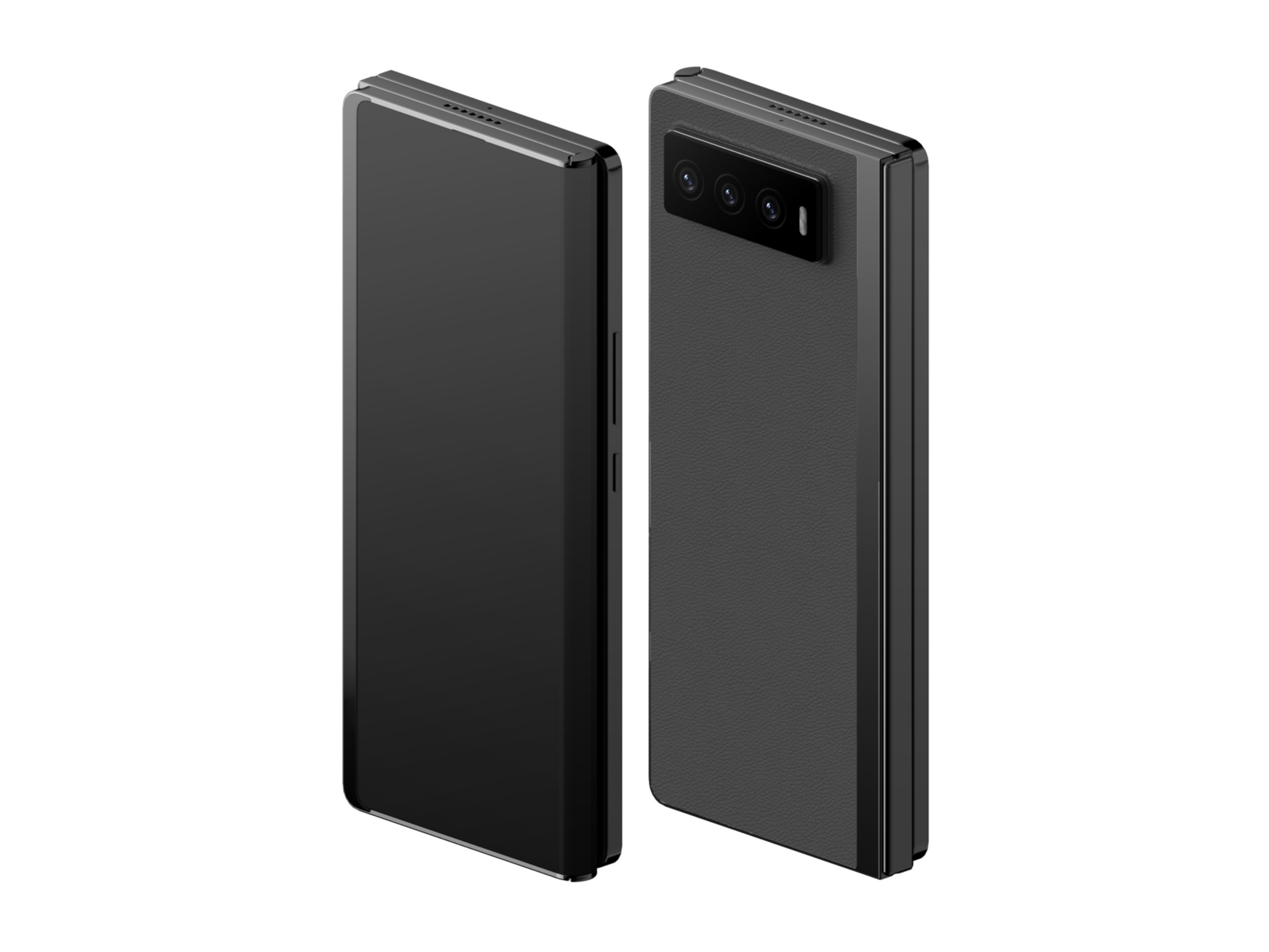 Un nuevo render de un smartphone tríptico insinúa el diseño del rival ...