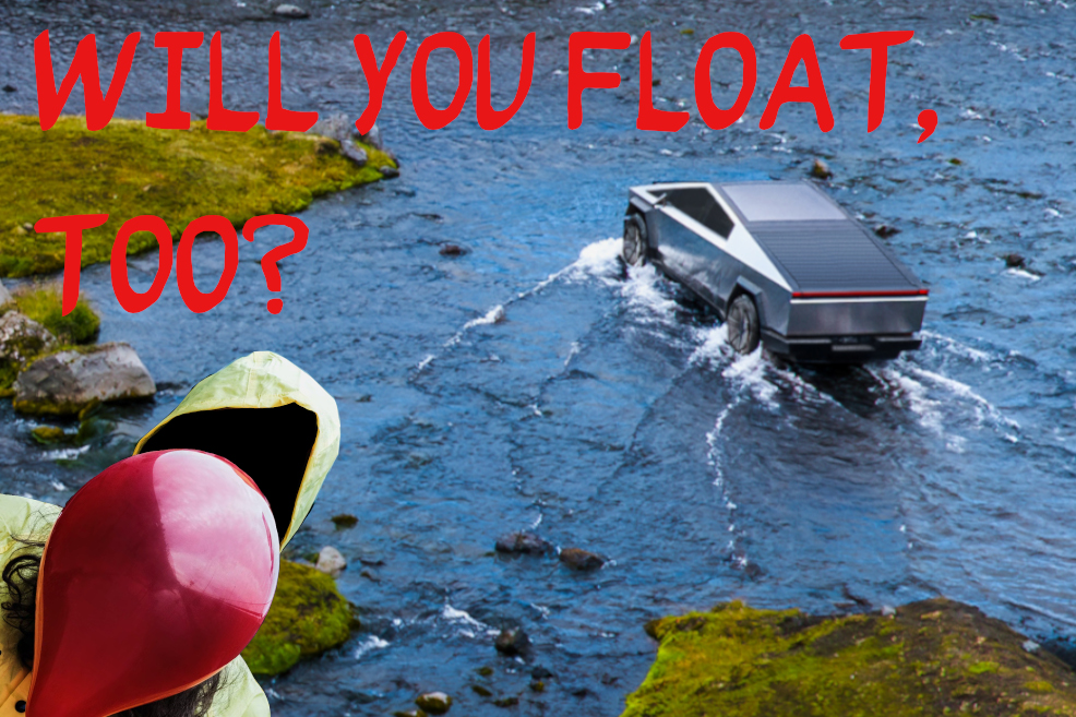 Los modos Wade, Baja y Overland del Tesla Cybertruck han sido espiados ...