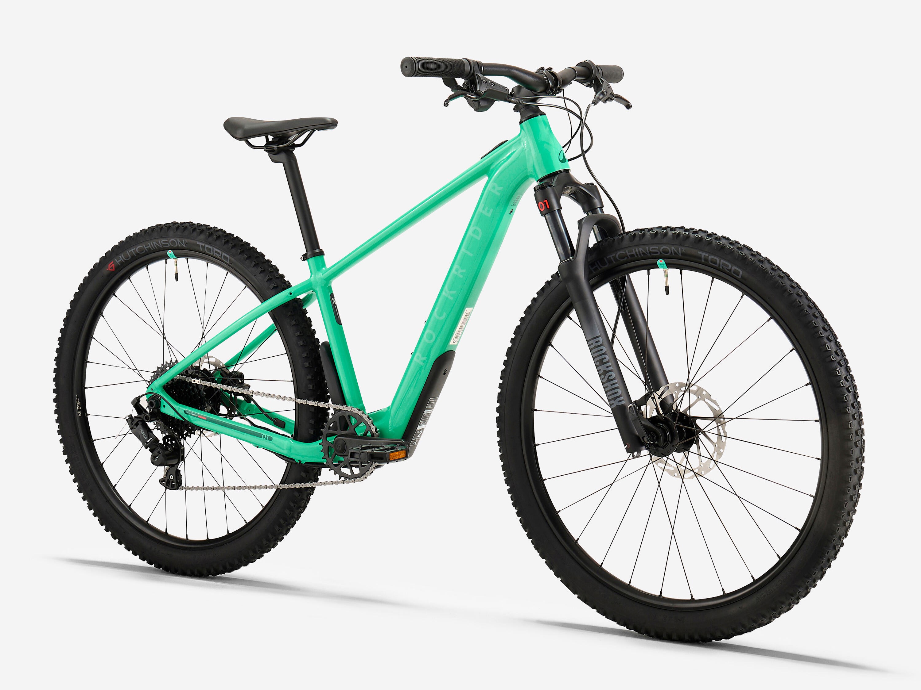 La nueva bicicleta eléctrica de montaña Rockrider E-EXPL 900 de ...