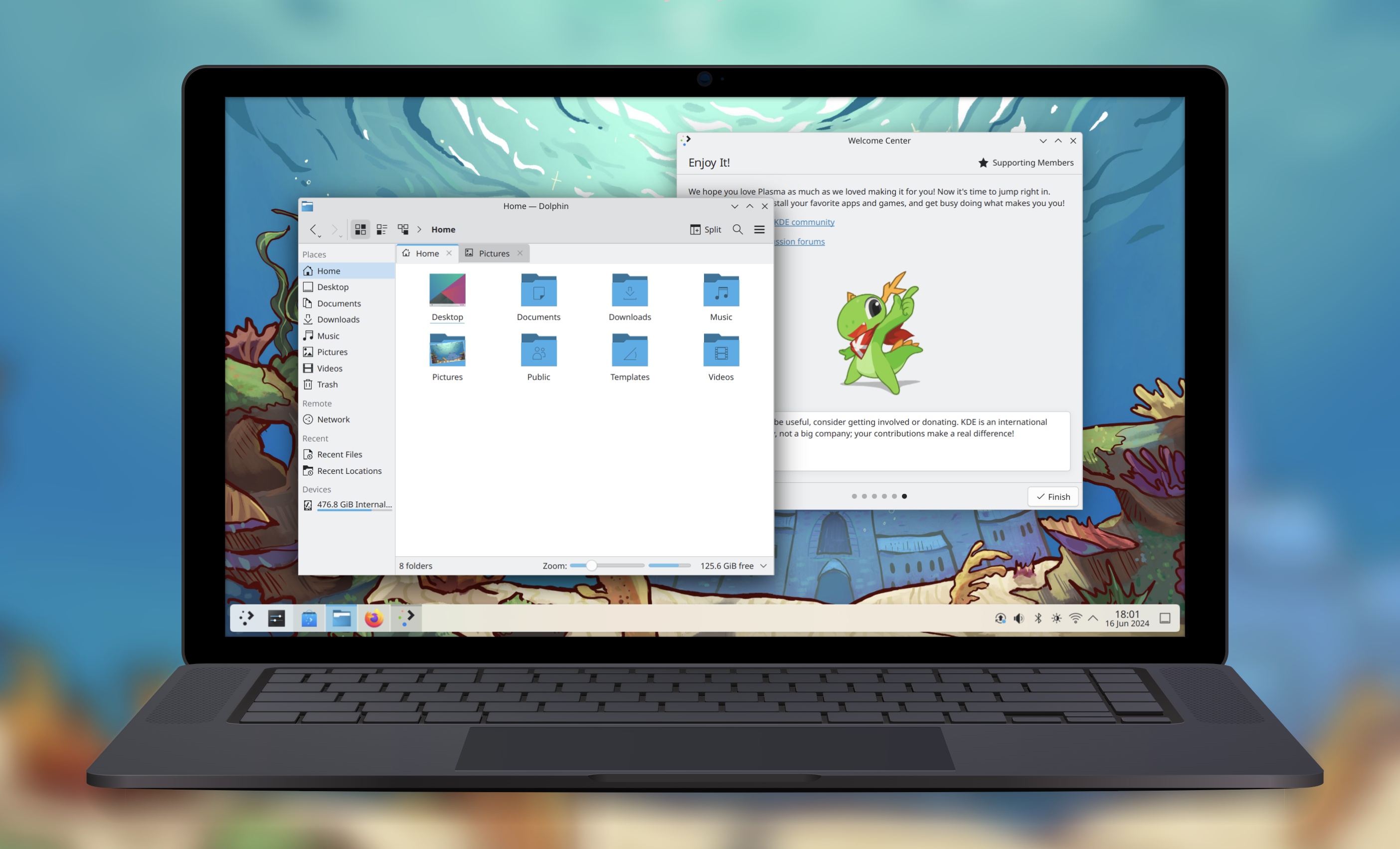 KDE Plasma 6.1 aporta muchas mejoras al popular escritorio Linux - NotebookCheck.org News