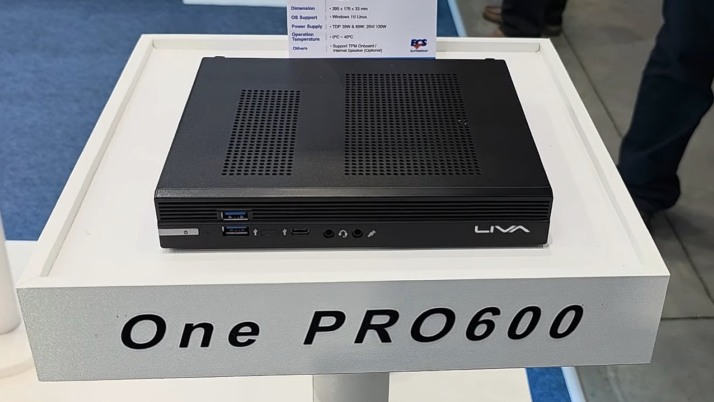 Liva One PRO600: Mini PC con hasta CPU de sobremesa Ryzen 9000 y 96 GB ...