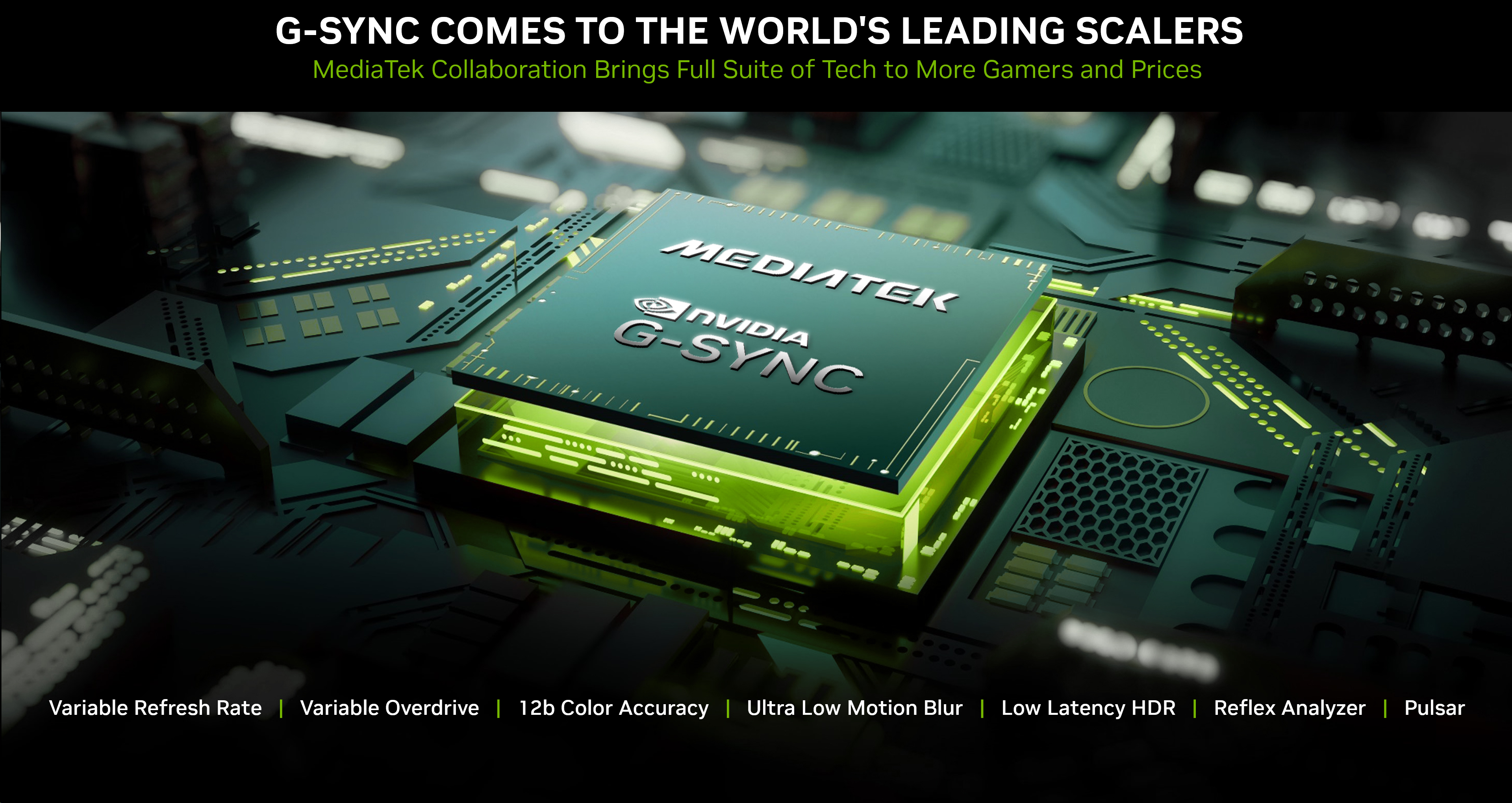 Nvidia G-Sync a punto de abaratarse y generalizarse gracias a la colaboración de MediaTek ...