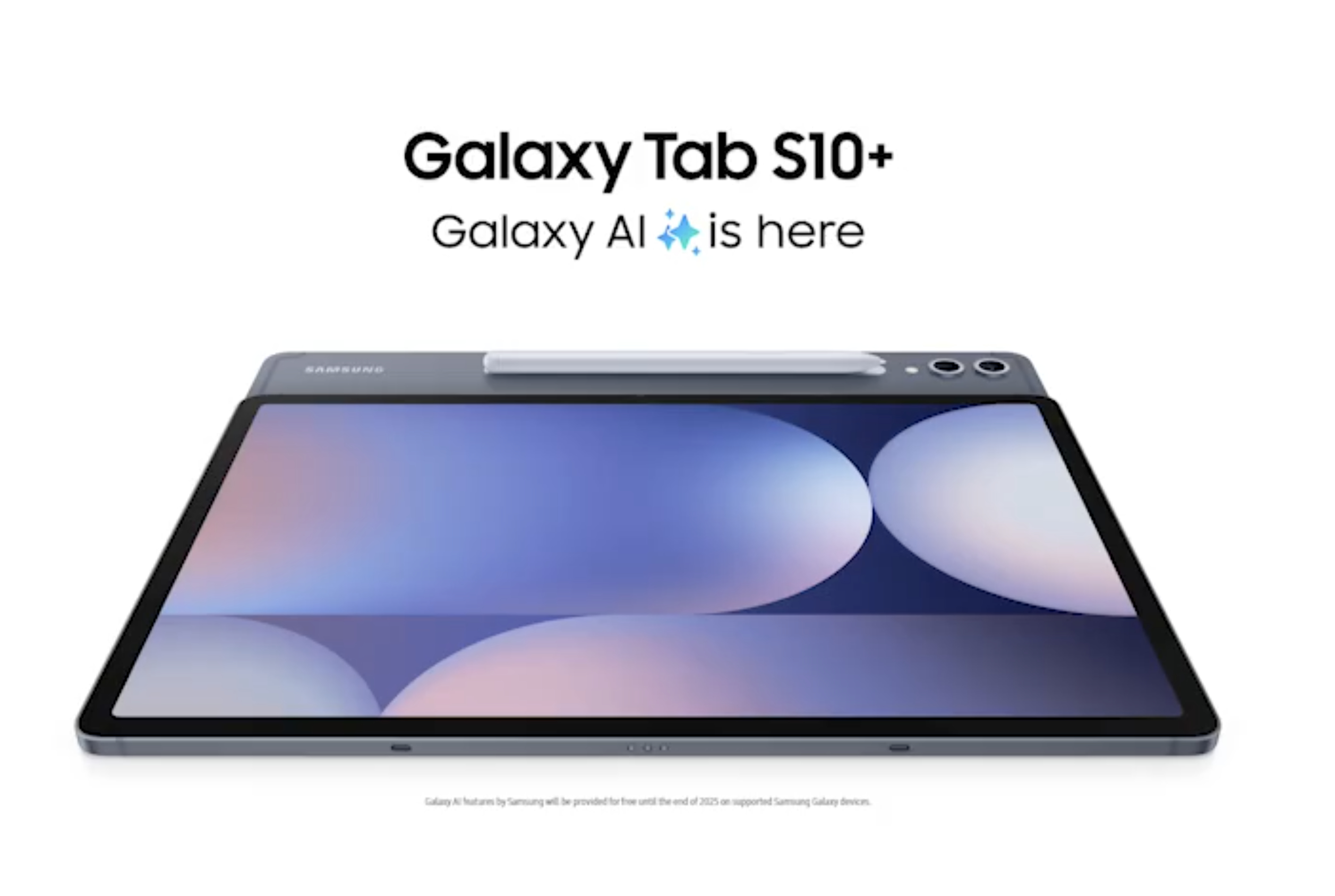 Samsung Galaxy Tab S10 Plus: La nueva tableta insignia se muestra en un ...