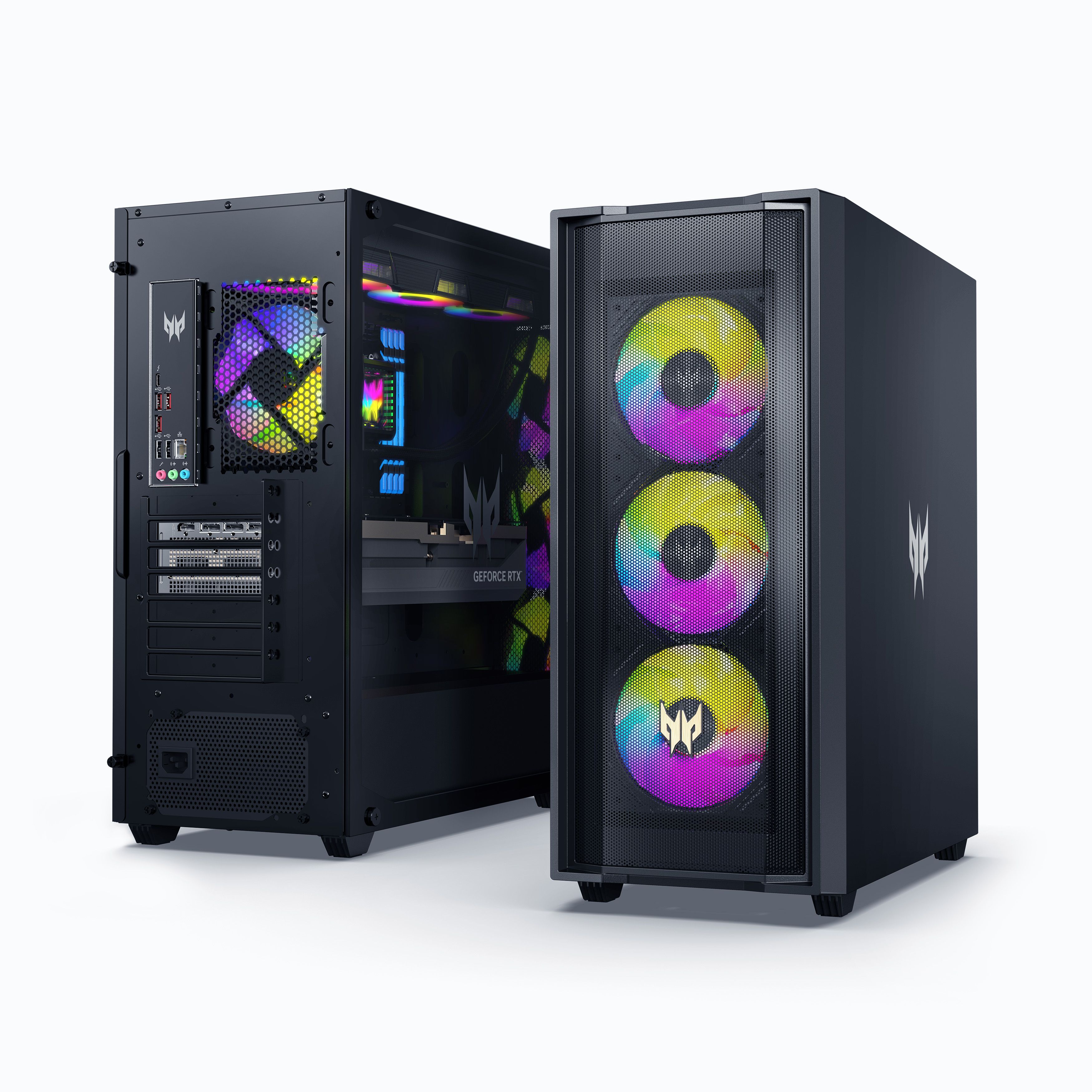 Los sobremesas para juegos preconstruidos Acer Predator Orion 7000 y ...