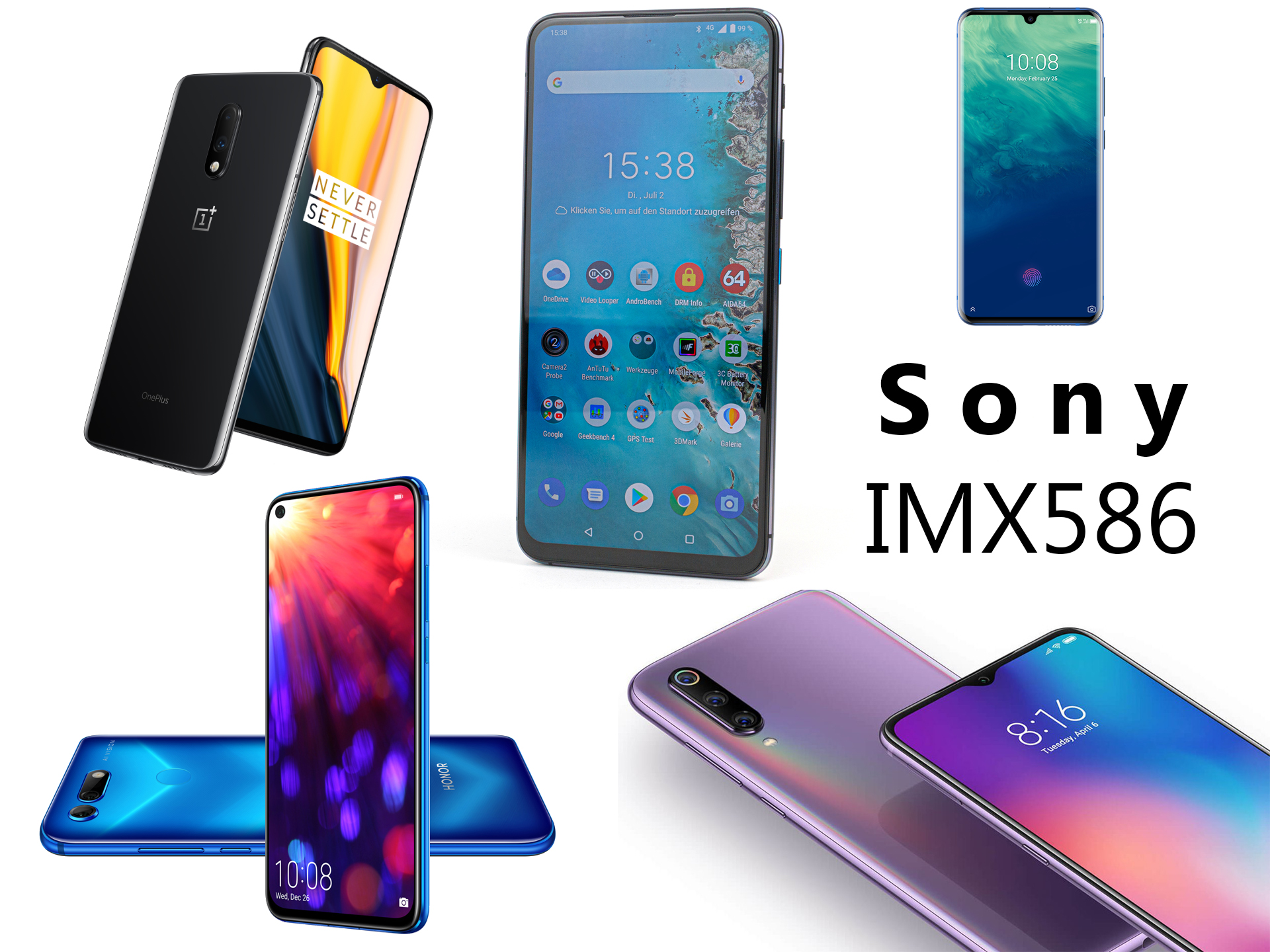 Review de la comparación de Sony IMX586: Cinco smartphones de 48 MP en ...