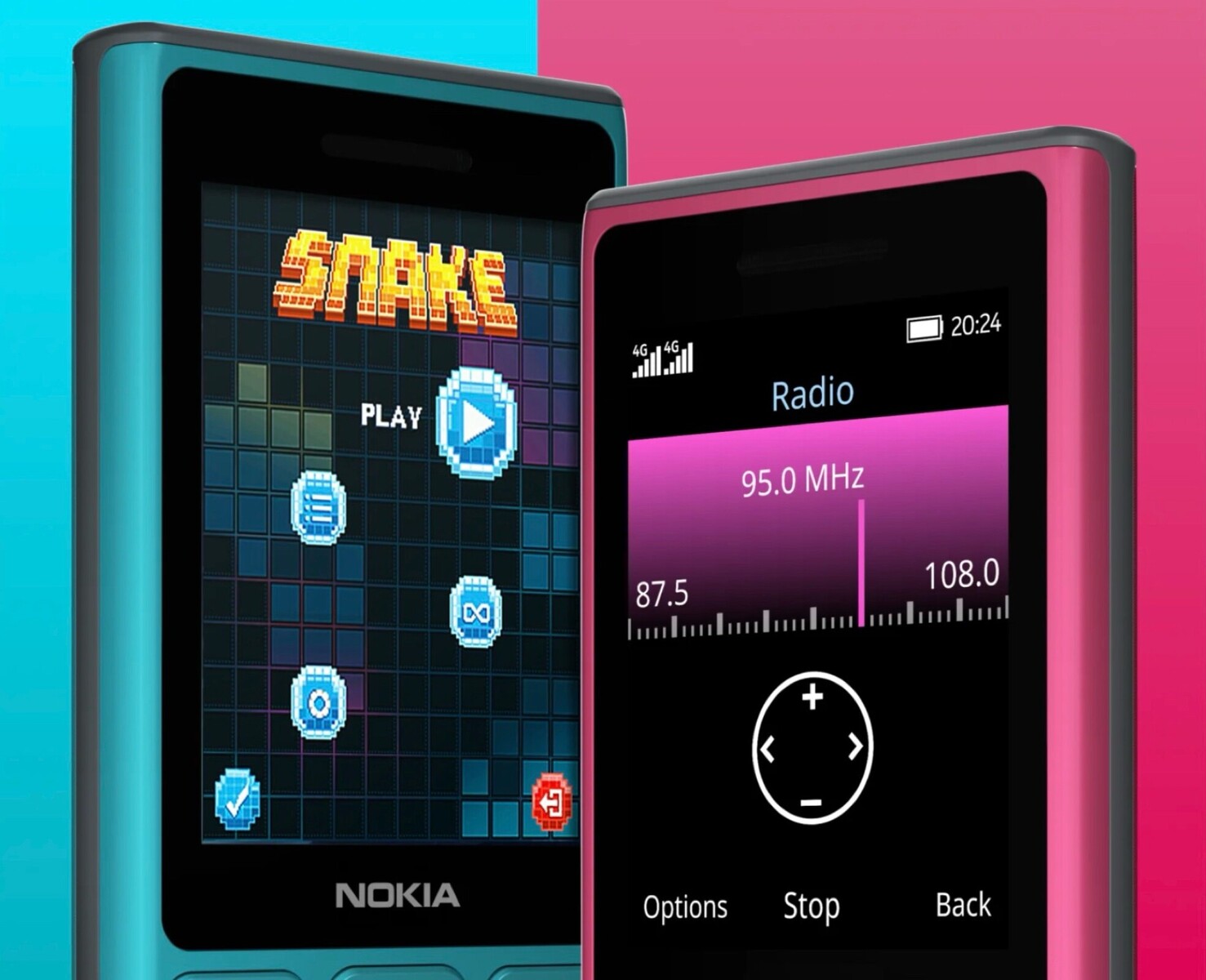 Nokia 108 4G (2024) y Nokia 125 4G (2024) anunciados con diseños ...