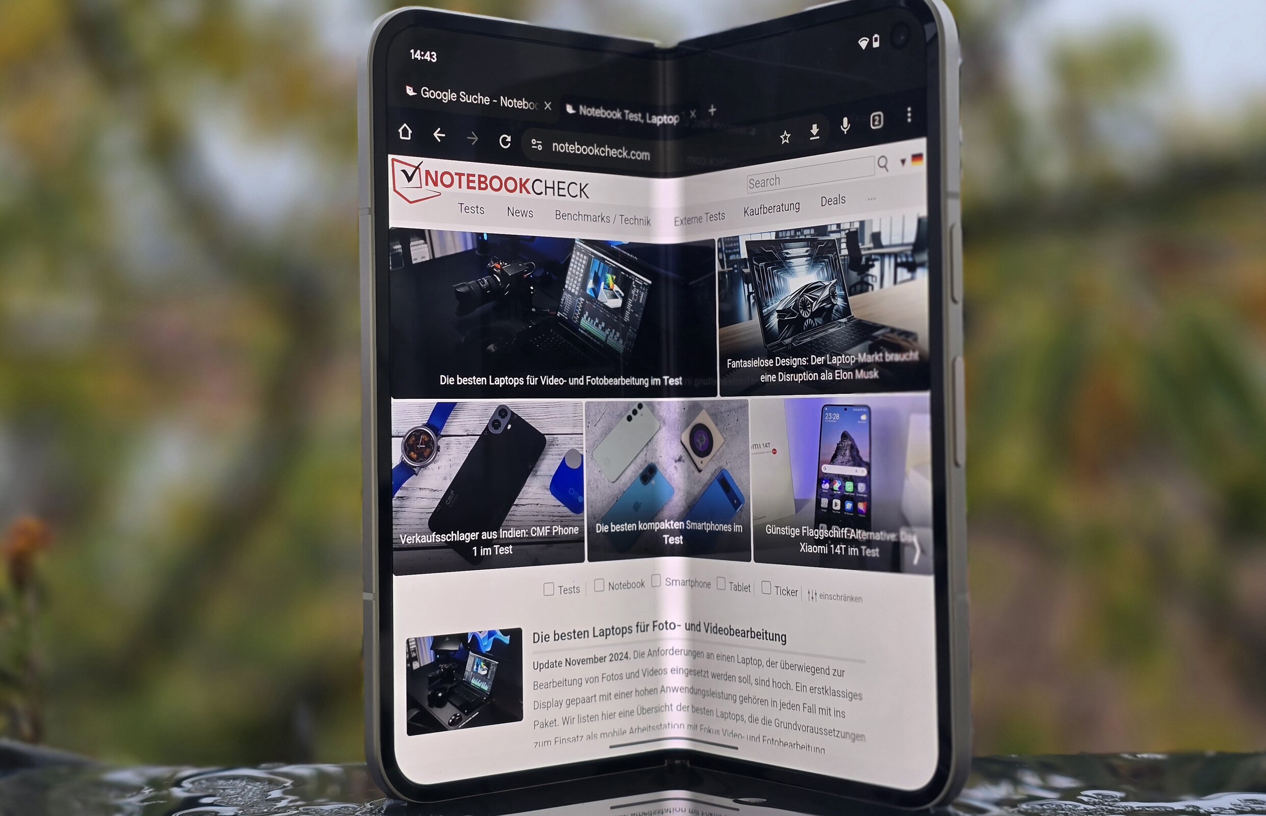 El mejor smartphone fotográfico plegable? Análisis del Google Pixel 9 Pro Fold - Notebookcheck ...