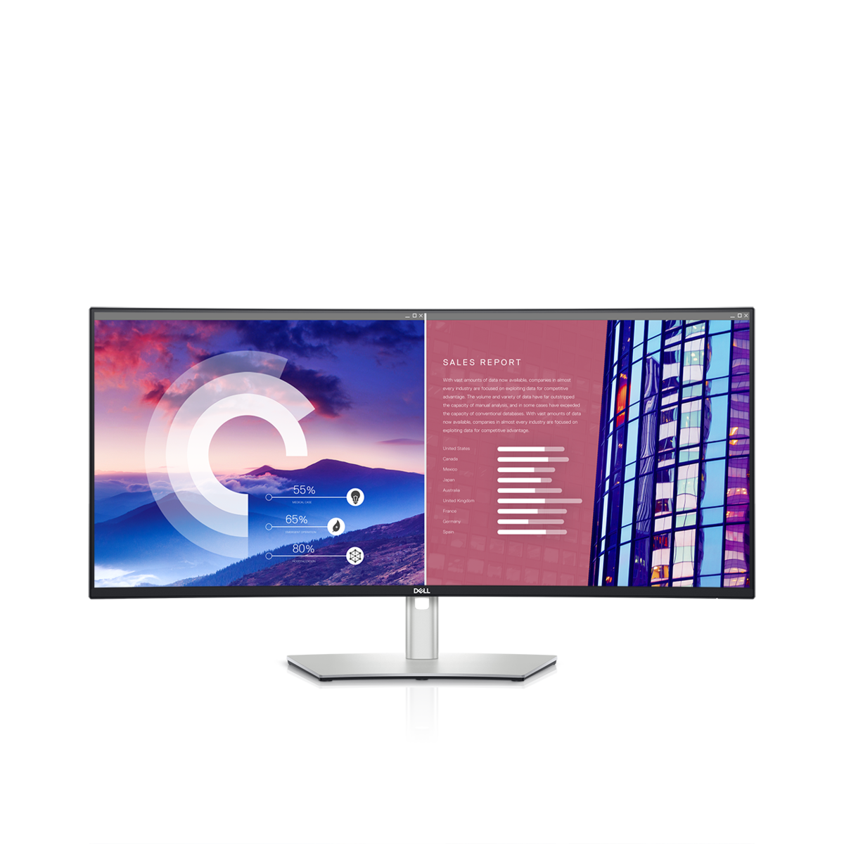 Dell presenta el monitor curvo UltraSharp U3821DW de 38 pulgadas ...