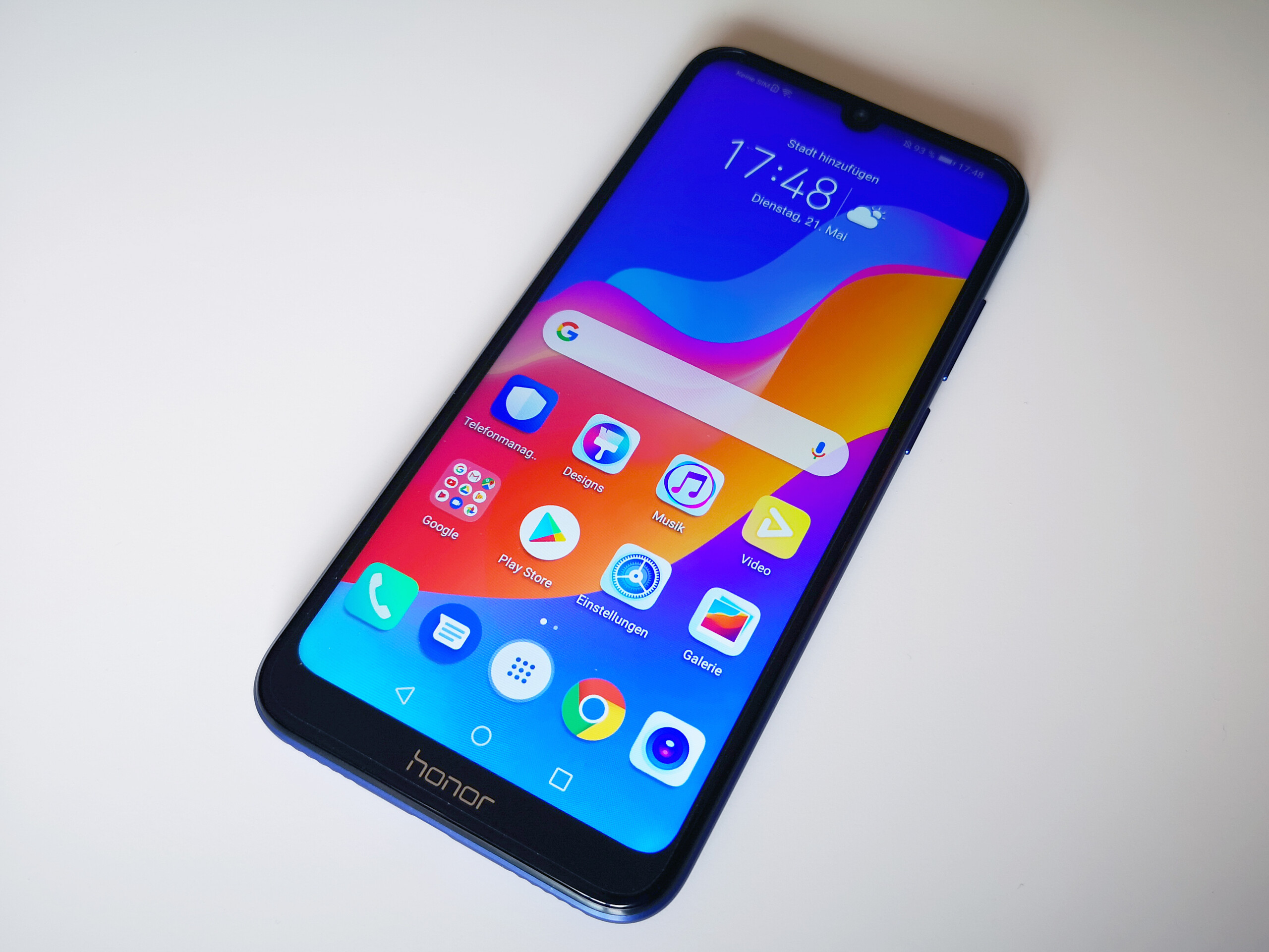 Review del Smartphone Honor 8A - Notebookcheck.org Analisis