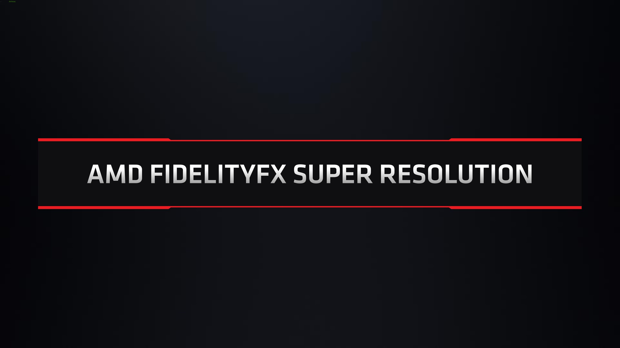 AMD muestra la Superresolución FidelityFX, que está previsto que ...