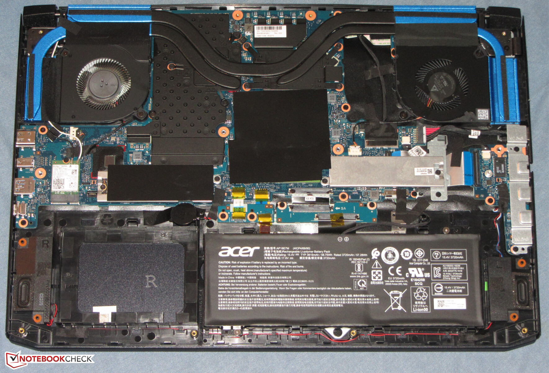 Review del Acer Predator Helios 300 PH317-54: El overclocking de la GPU ...