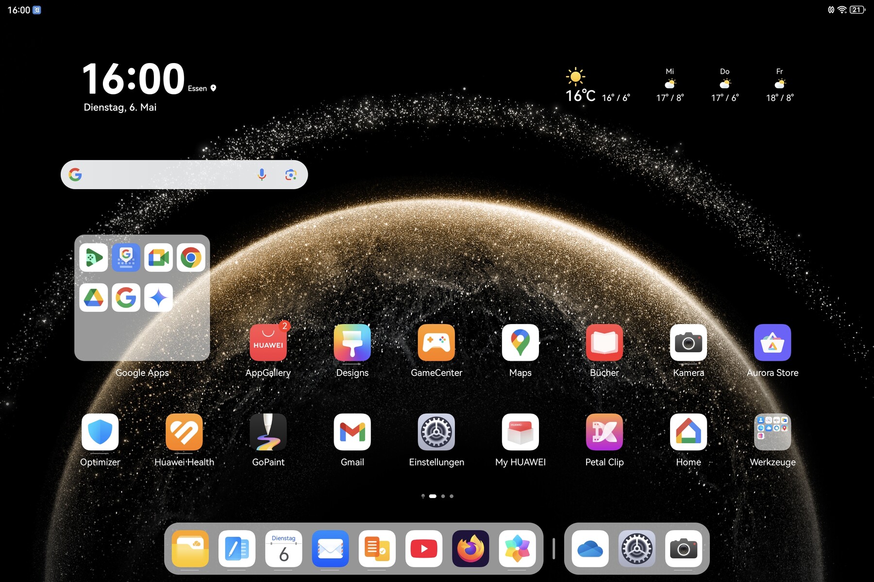 La tableta de gama alta con pantalla de cristal nanotexturado ...