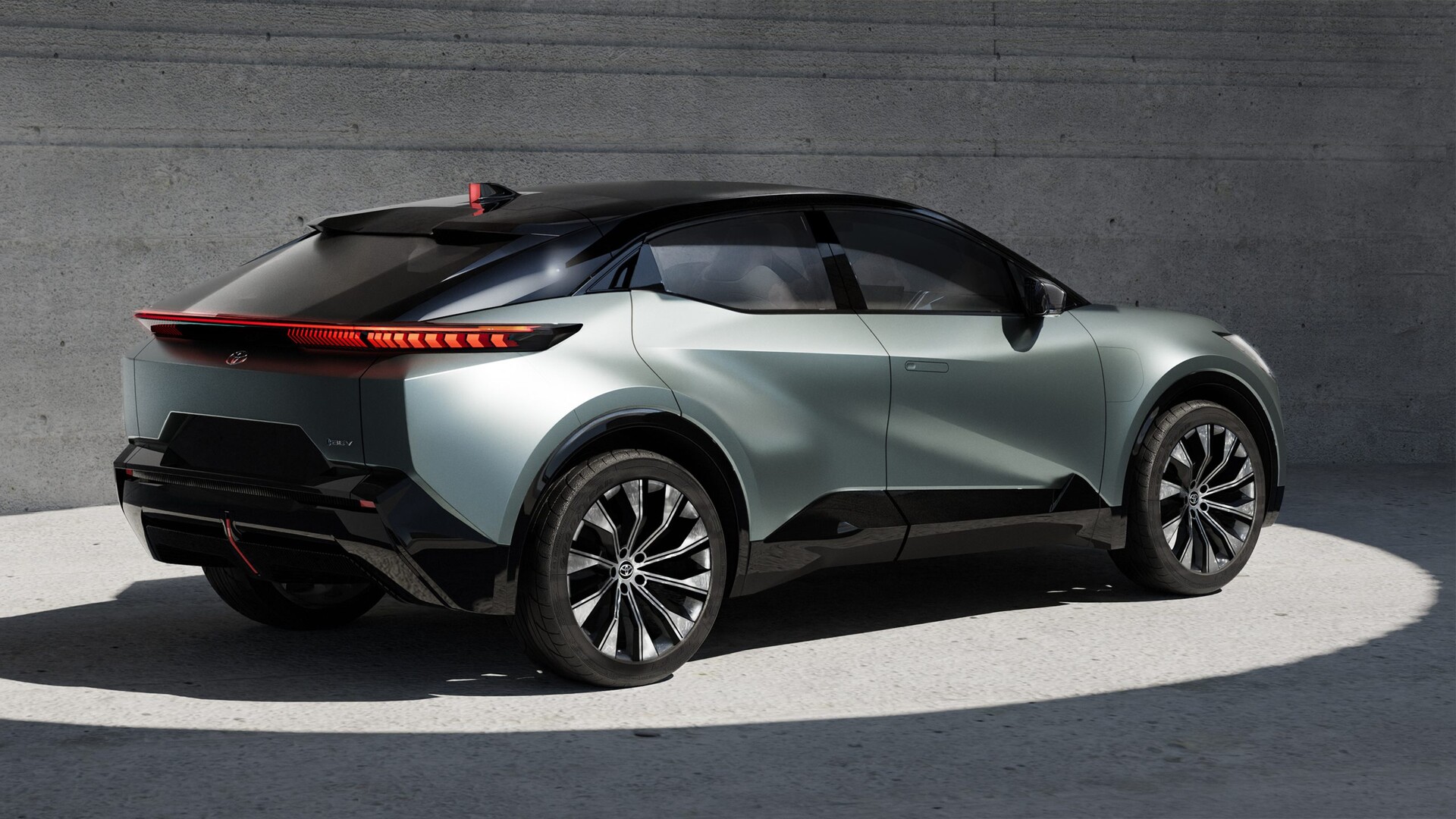 Toyota bZ Compact SUV Concept con gran pantalla de infoentretenimiento presentado en Europa ...