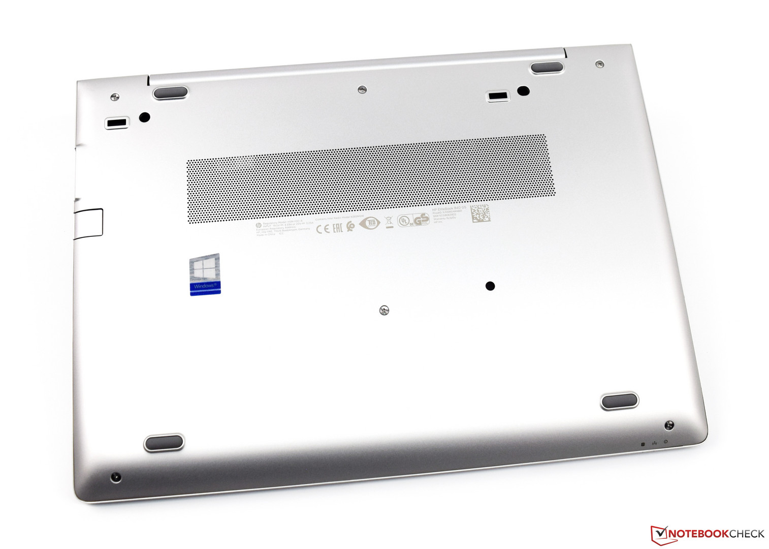 Análisis del HP EliteBook 840 G5 (i5-8250U, SSD, Full-HD ...